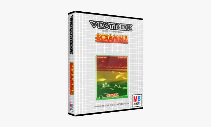 0 1535491463132 Scramble Vectrex Box - Scramble Vectrex PNG Image ...