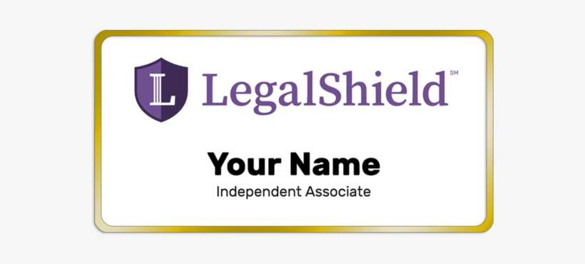 Legalshield Name Badge - Parallel PNG Image | Transparent PNG Free ...
