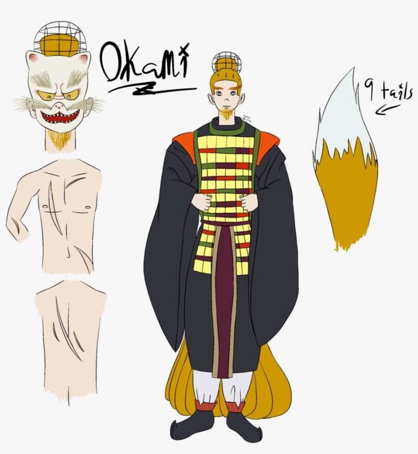 Okami Character Ref - Illustration PNG Image | Transparent PNG Free ...