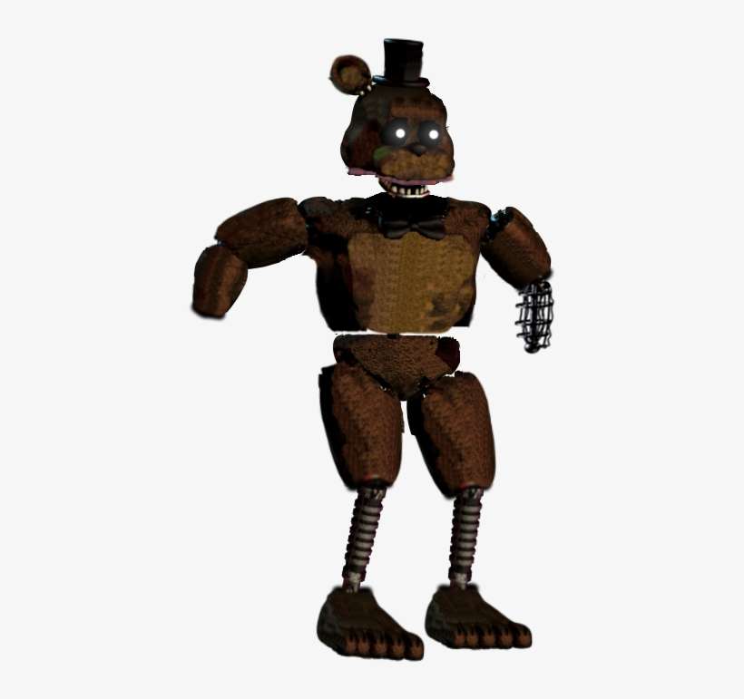 Download Ignited Fixed Nightmare Freddy - Figurine | Transparent PNG ...
