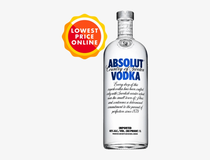 Absolut Blue 1l - Absolut Vodka PNG Image | Transparent PNG Free ...