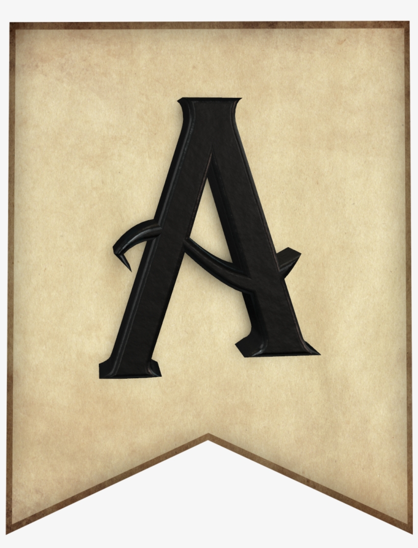 Download Free Printable Harry Potter Banner Letters Template ...