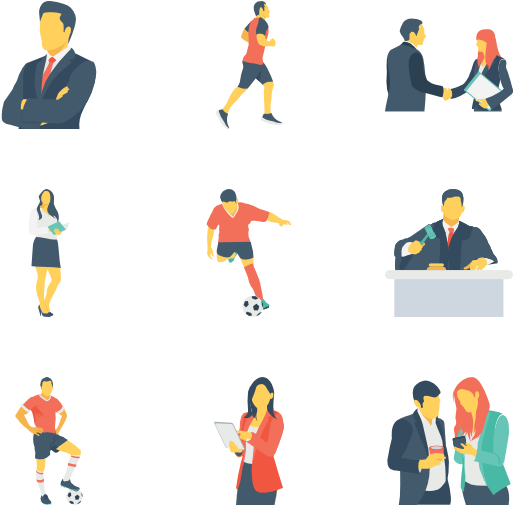 Cartoon Vector Human (600x564), Png Download