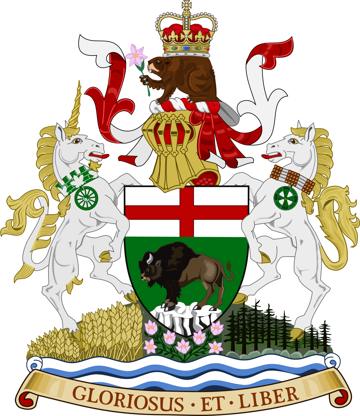 National Emblem Of Canada (1200x1379), Png Download