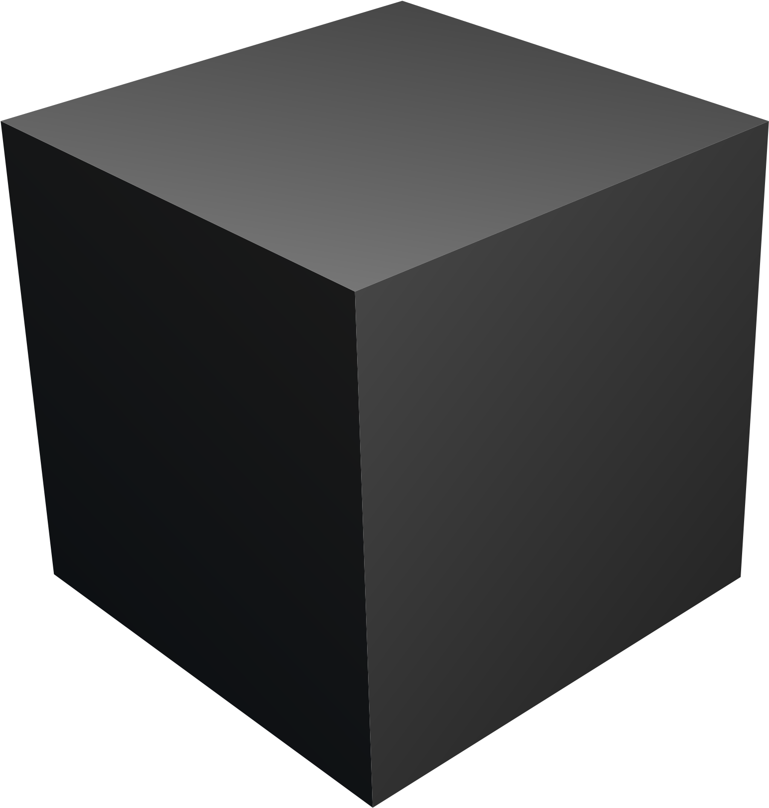 Black Cube Png - Cube Png (2000x2000), Png Download