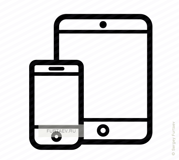 Download Mobile Phone Tablet Icon Png Download - Tablet And Phone Icon ...