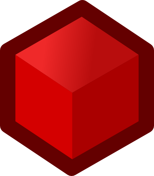Small - Red Box Cartoon Png (522x595), Png Download