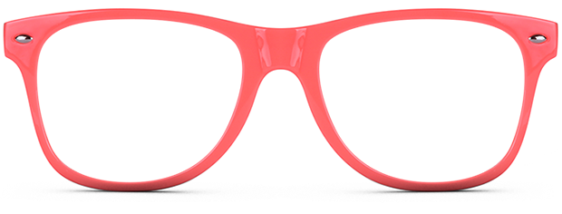 Free Red Hipster Glasses Png - Nerd (620x236), Png Download