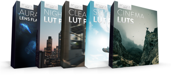 Complete Bundle Lut Pack Bounce Color Colour Luts Cinematic - Book ...