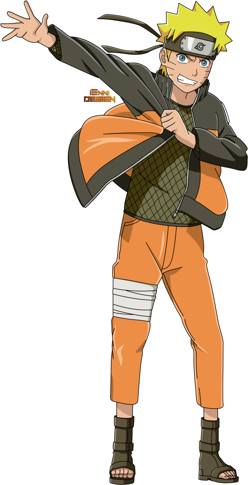 Naruto Shippuden Png High-quality Image - Naruto Without Jacket ...
