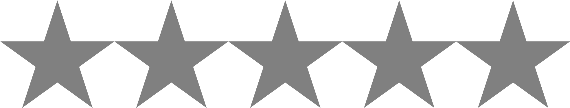 Download 0 Stars - 5 White Stars Png | Transparent PNG Download | SeekPNG