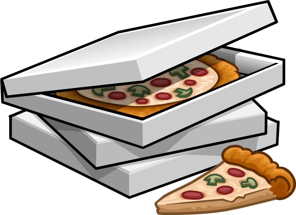 3 Boxes Of Pizza - Cartoon Pizza Transparent Background (991x720), Png ...