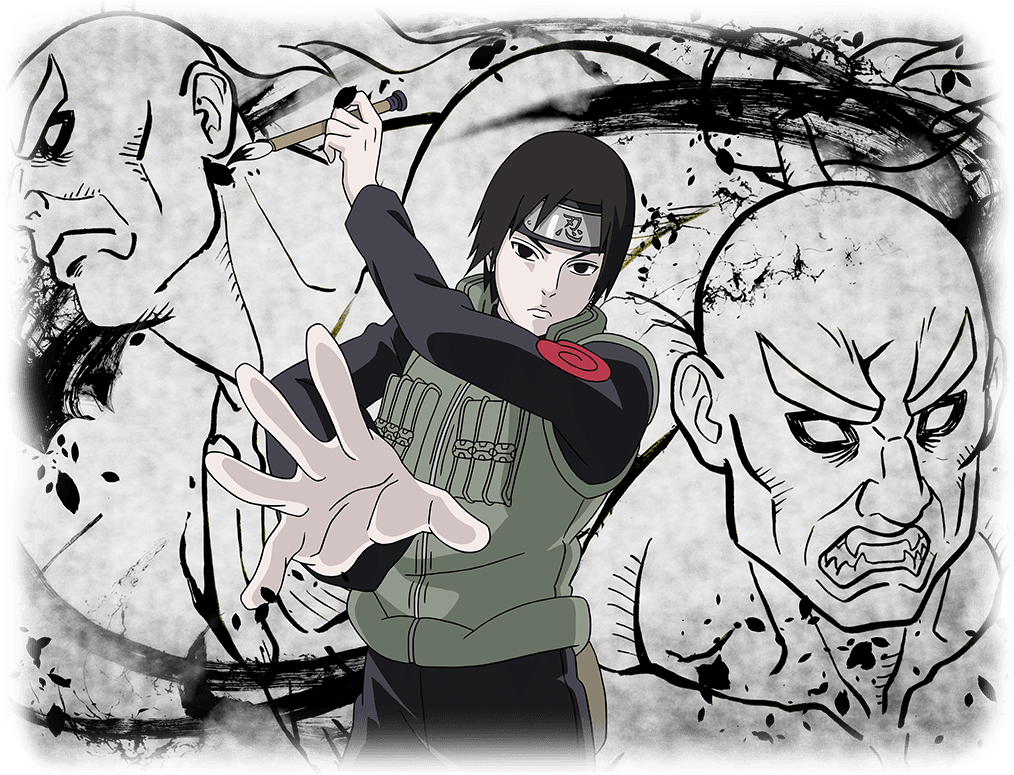 Sai Ink Drawn From The Heart - Sai Naruto Art (1024x780), Png Download