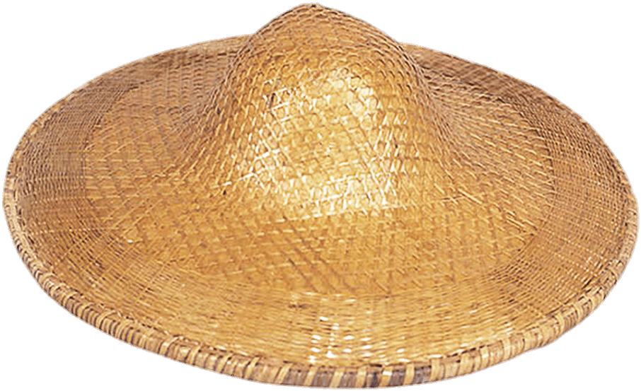 Download Chinese Rickshaw Hat - Rice Fields Hat Png | Transparent PNG ...