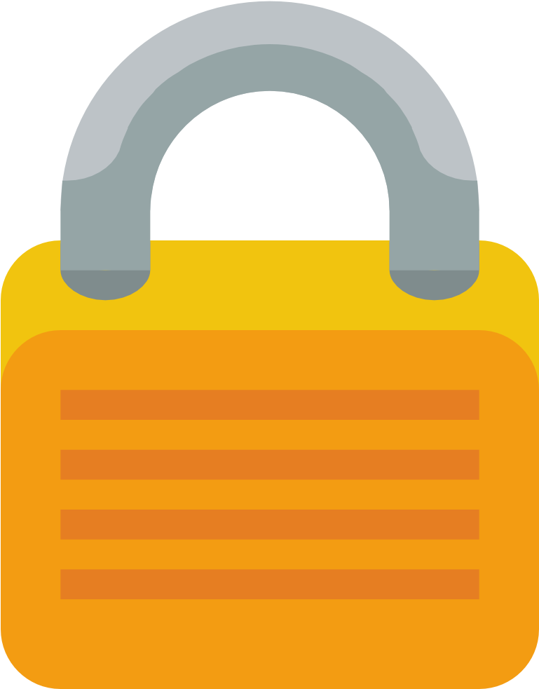 Download Lock Icon - Lock Cartoon Png | Transparent PNG Download | SeekPNG