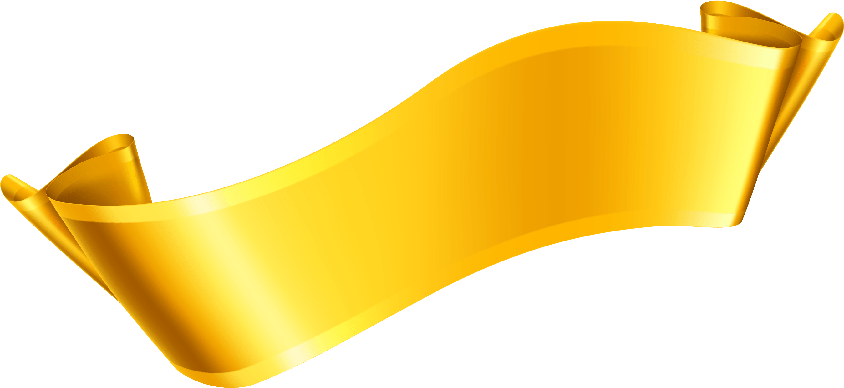Gold Ribbon Png Transparent Image - Ribbon Gold Png (1024x533), Png ...