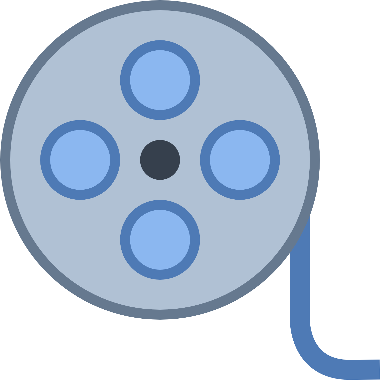 Download Red Movie Reel Png - Circle | Transparent PNG Download | SeekPNG