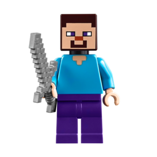 Download 1 Minecraft Steve - Lego Minecraft The Dungeon 21119 H4065 ...