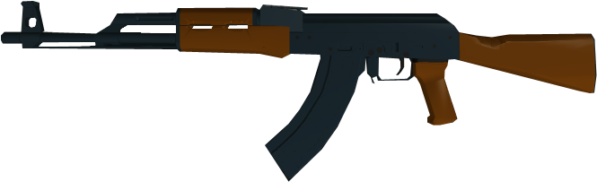 Ak47 - Roblox Phantom Forces Ak 47 (757x258), Png Download