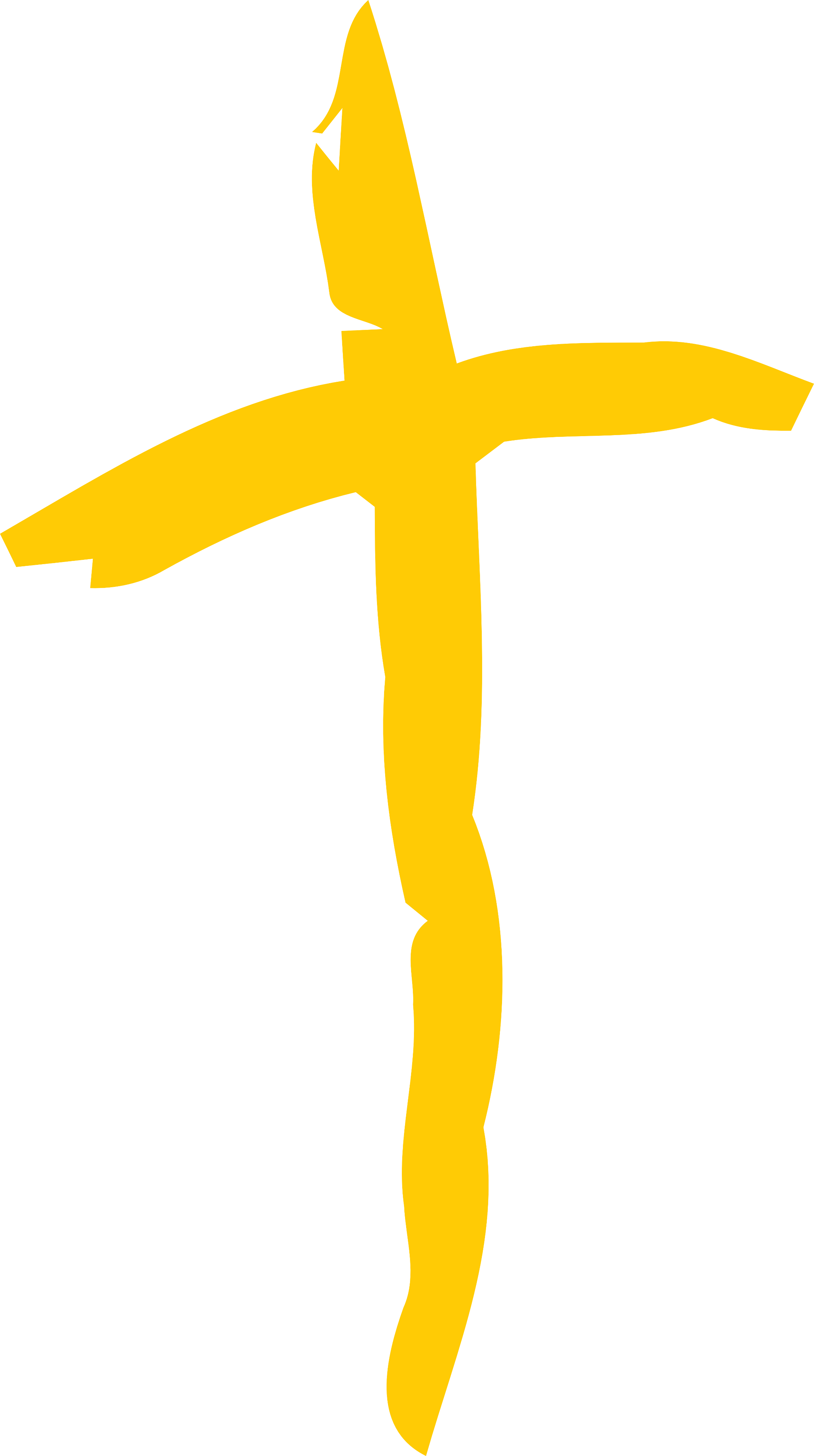 Yellow Cross Png (2291x4096), Png Download