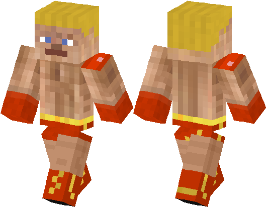 Skin Minecraft All Steve (528x418), Png Download