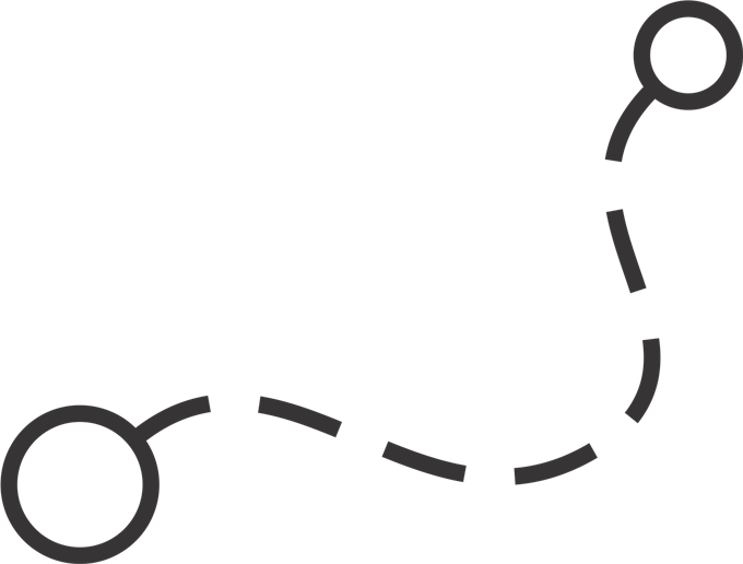 Dashed - Dotted Line Map Png (680x516), Png Download