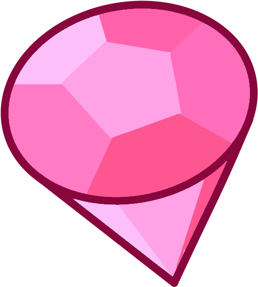 Image Pink Diamond Gemstone Side View Thing Png Steven - Steven ...