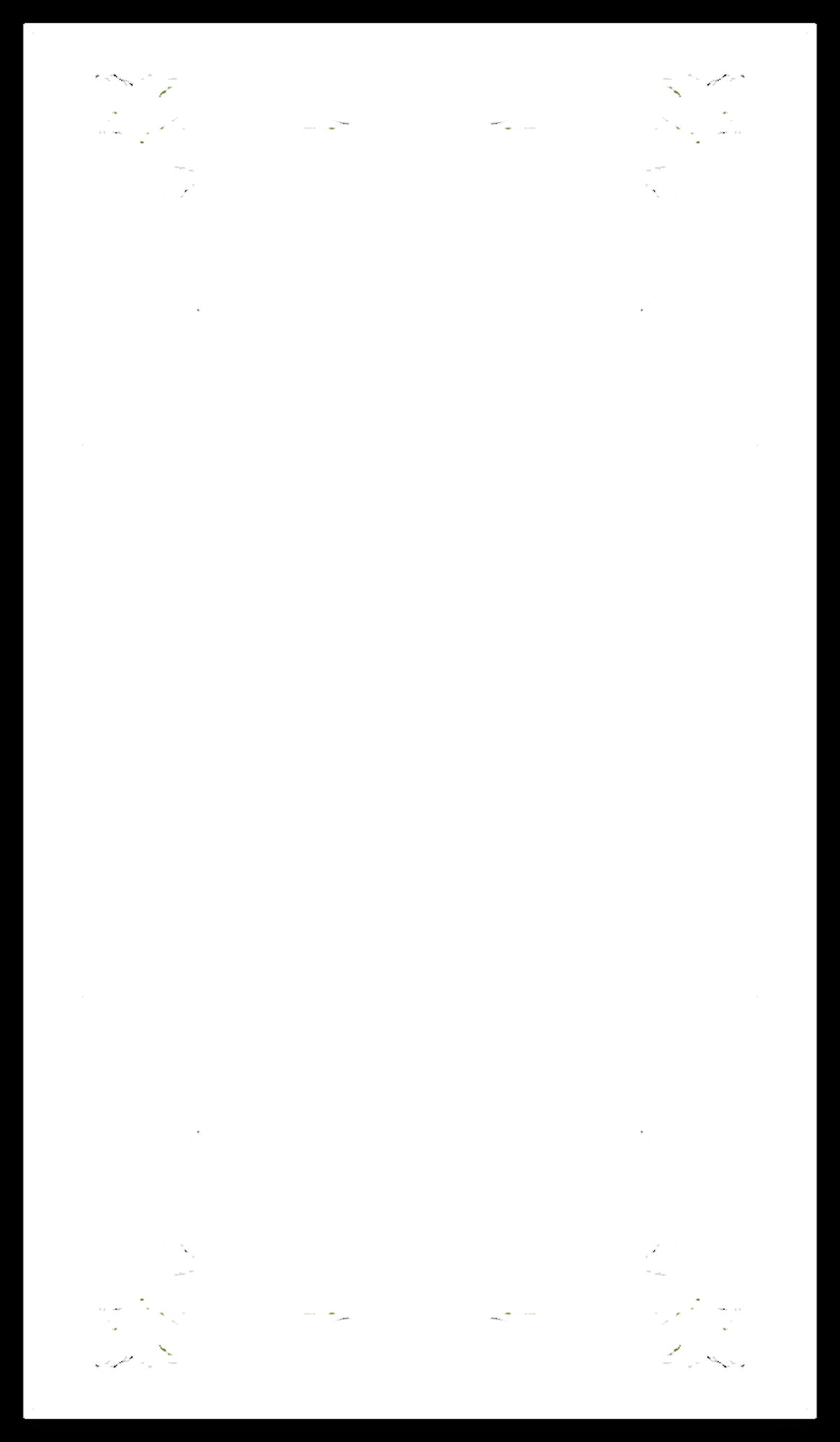 Download Card Size Proportion Border Template - Tarot Card Template Png ...