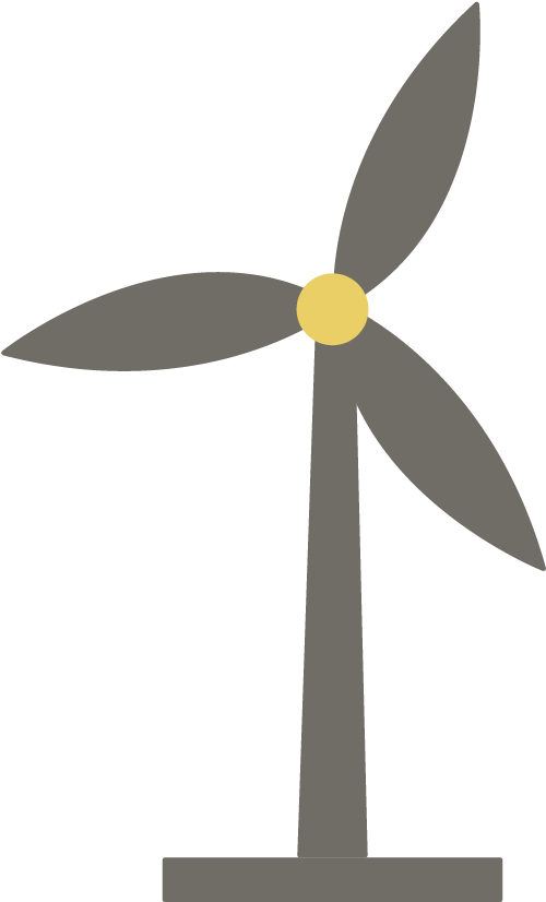 Interact Programme - Wind Turbine (1843x1488), Png Download