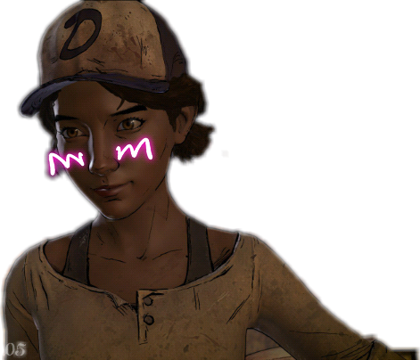 #clementine Sticker - Mannequin (471x404), Png Download