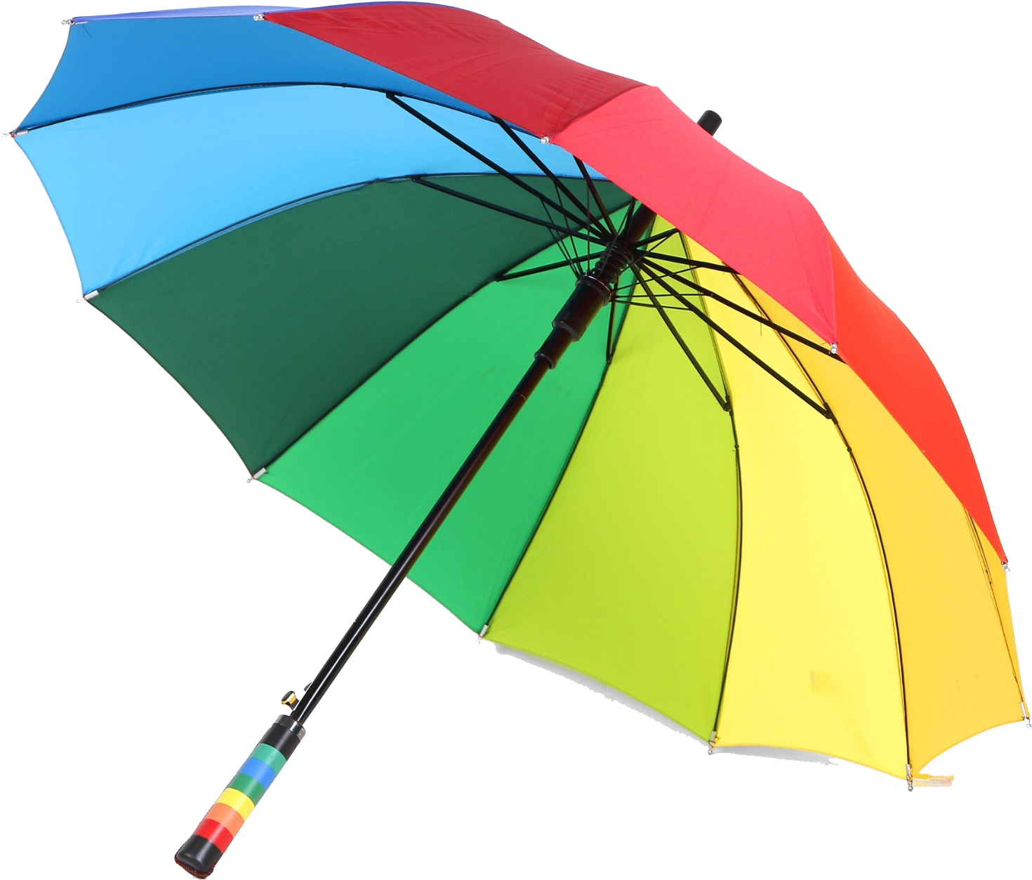 Download Colorful Umbrella Png Free Download - Rain Bow Umbrellas | Transparent PNG Download ...