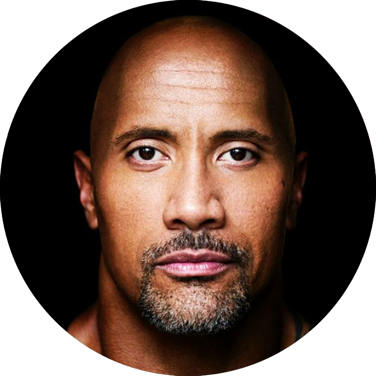 Download Dwayne The Rock Johnson Headshot | Transparent PNG Download ...