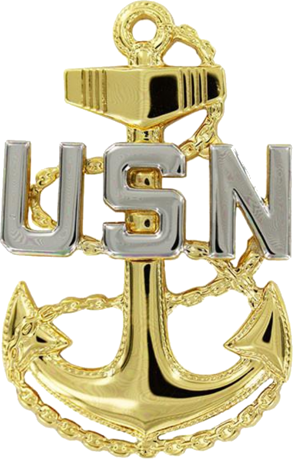 Download Usn Cpo Cap Device - Chief Petty Officer Symbol | Transparent ...