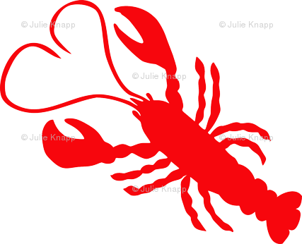 Lobster Heart (427x346), Png Download