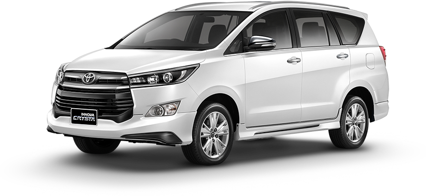 Toyota Innova Crysta Colors - Innova Png (853x393), Png Download
