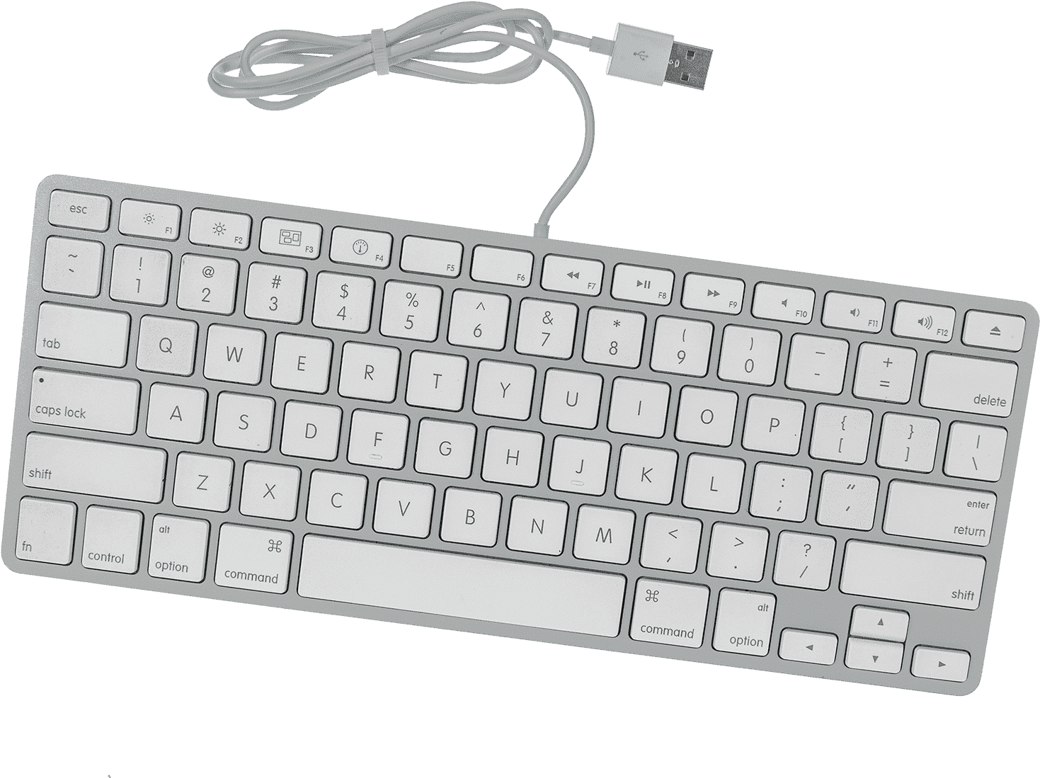 Download Apple Keyboard Png - Apple Keyboard Usb A1242 | Transparent ...
