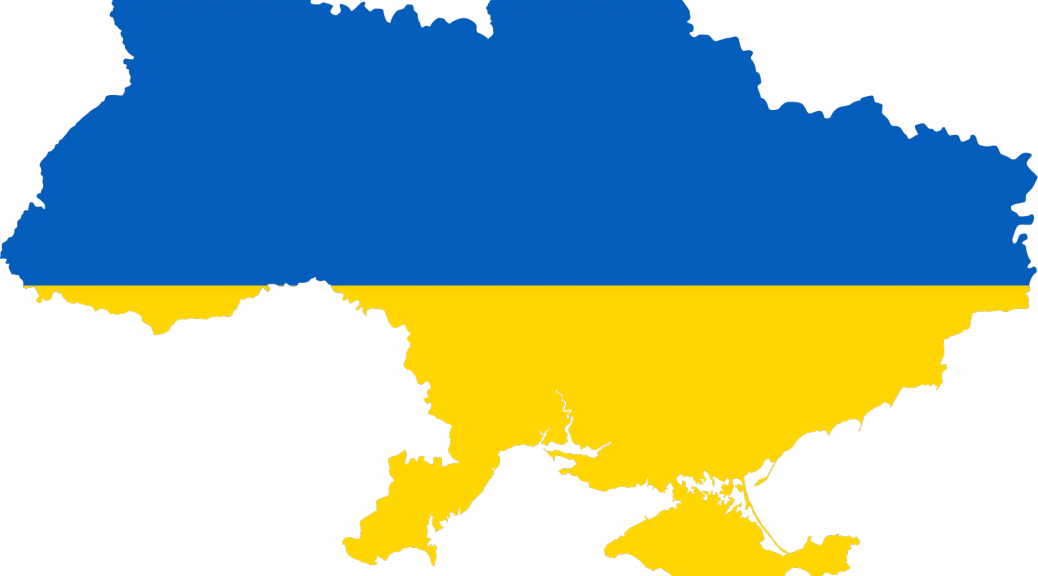 Russia, Ukraine - Ukraine Ssr Map (1038x576), Png Download