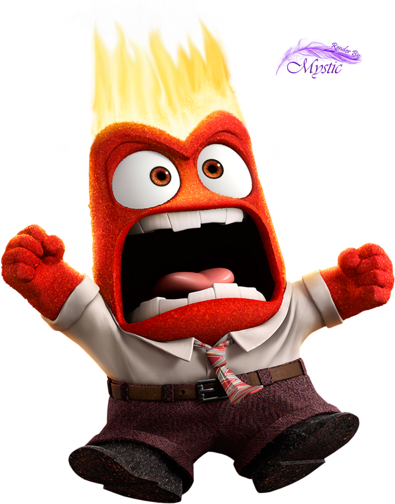 Download Photo Anger Inside Out - Inside Out Anger Png | Transparent ...
