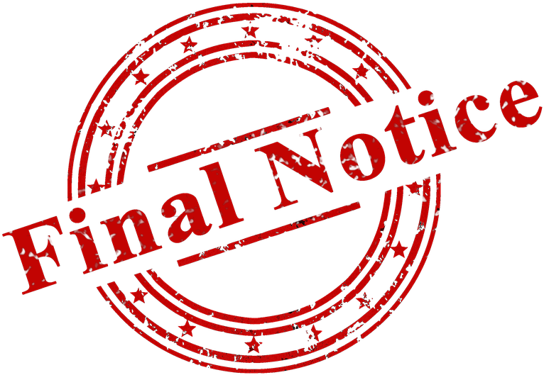 Final Warning Transparent (960x678), Png Download