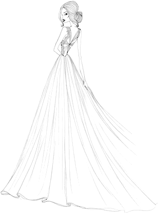 Download Dress Designs Drawing At Getdrawings - Dress | Transparent PNG ...