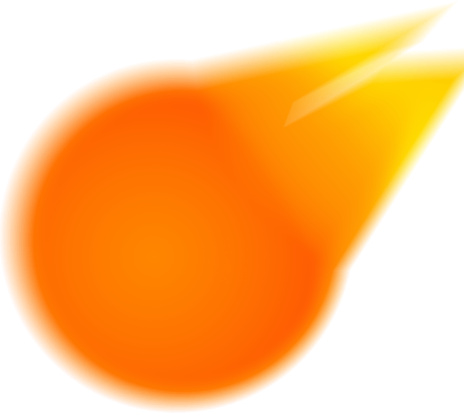 Hq Fireball - Cartoon Fire Ball Png (1600x1600), Png Download