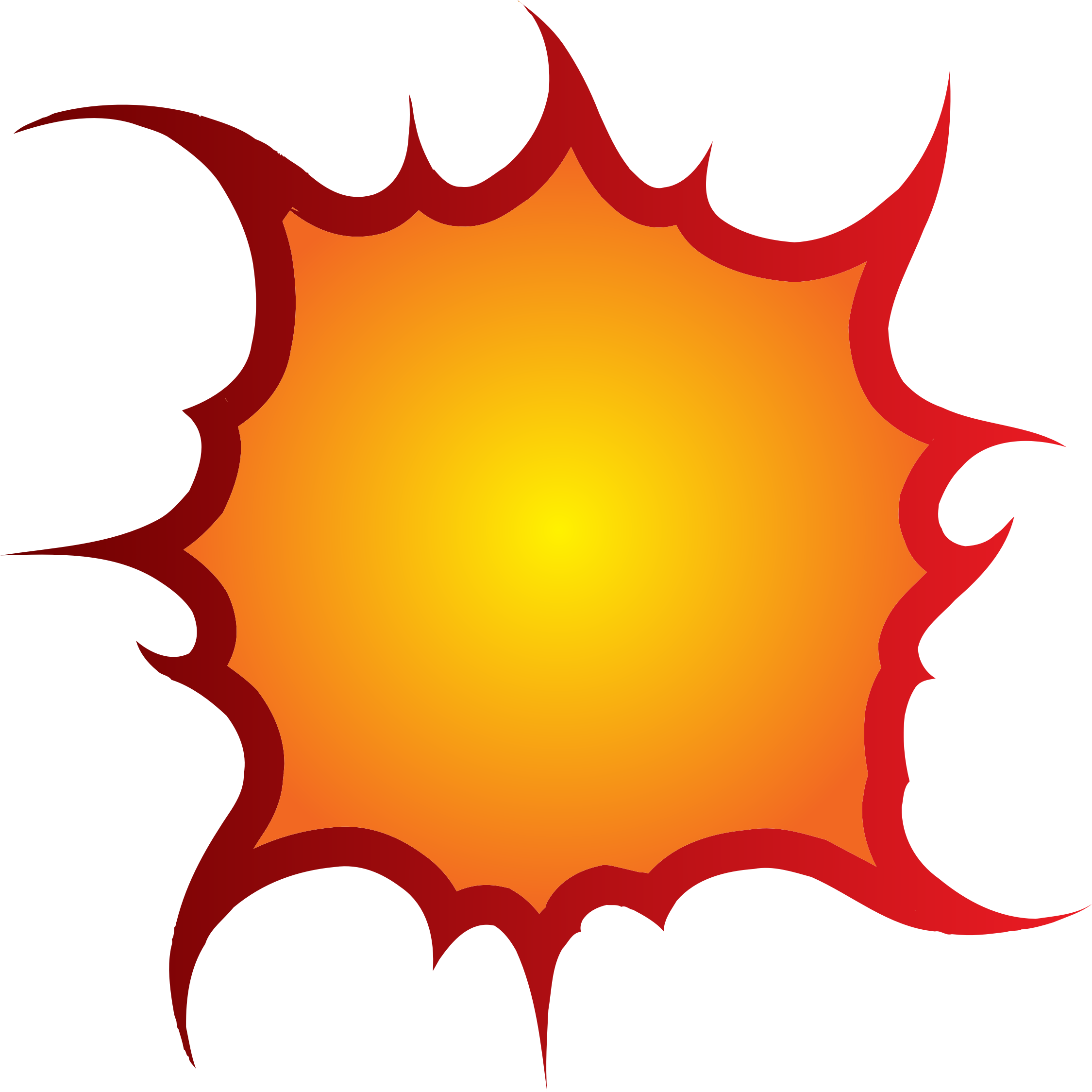 Dc Clipart At Getdrawings - Fireball Clipart Png (2249x2248), Png Download