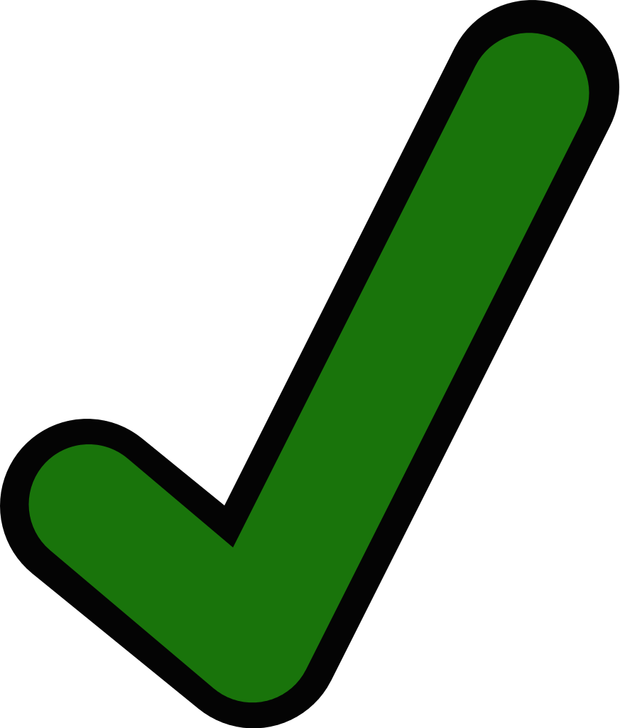 File - Greencheck - Svg - Scalable Vector Graphics (873x1024), Png Download