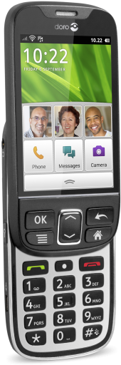 Doro Mobile Phone Phoneeasy 745 (542x542), Png Download