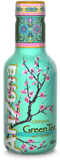 Download Arizona - Arizona Green Tea With Honey Ice Tea 500ml ...