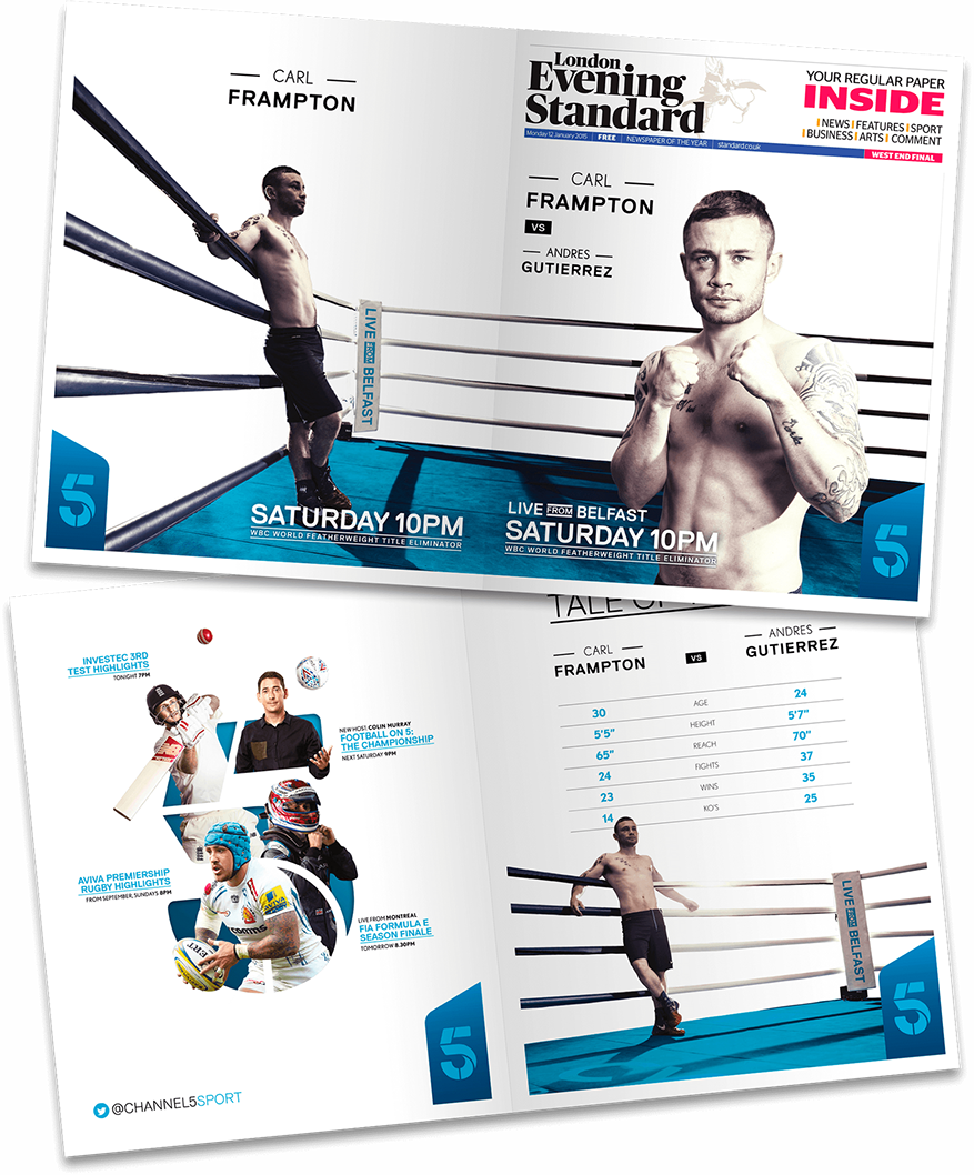 Fight Night Front And Back Cover Wrap For The Evening - Home ...