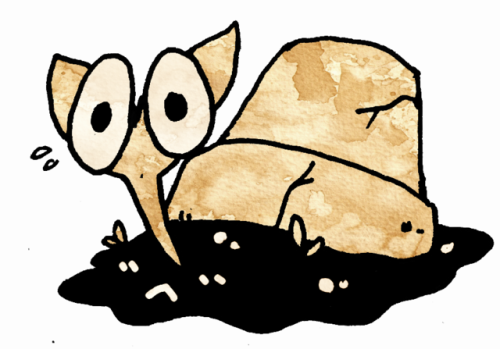 Inktober Day - Cartoon (500x349), Png Download