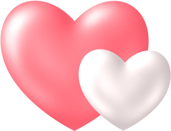 Two Hearts Transparent Png Clip Art Image - Two Hearts Pics Png ...