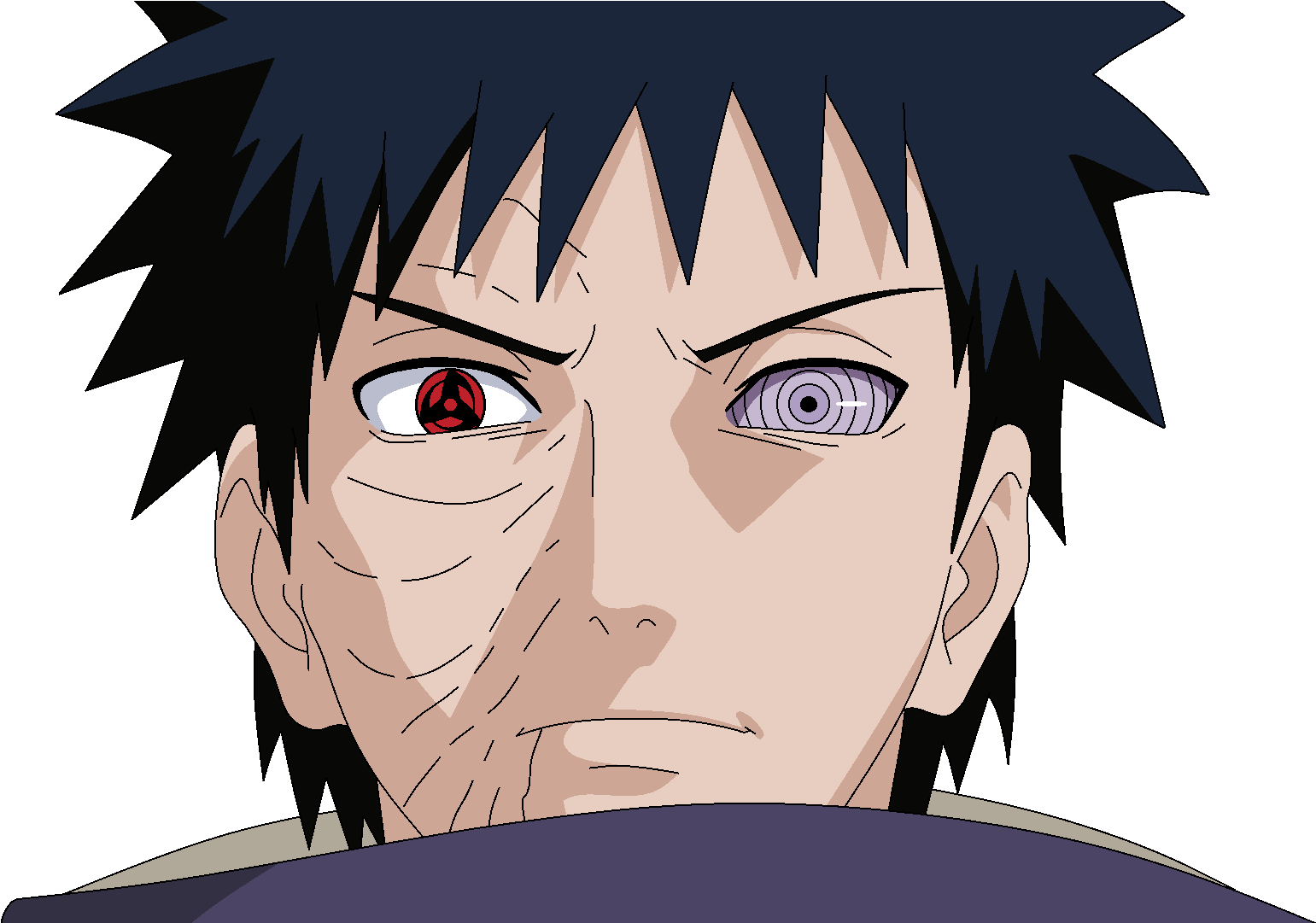 Download No Caption Provided - Obito Sharingan Rinnegan | Transparent ...