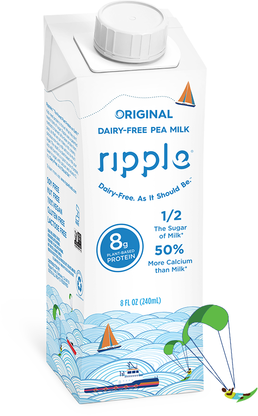 Ripple Milk Just For Kids - Ripple Pea Milk Kids (527x848), Png Download